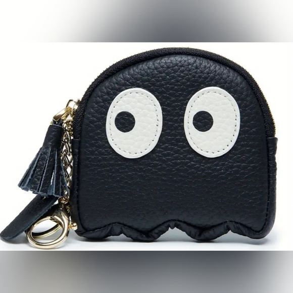 Unbranded | Bags | Pacman Genuine Leather Coin Purse With Keychain Full ...